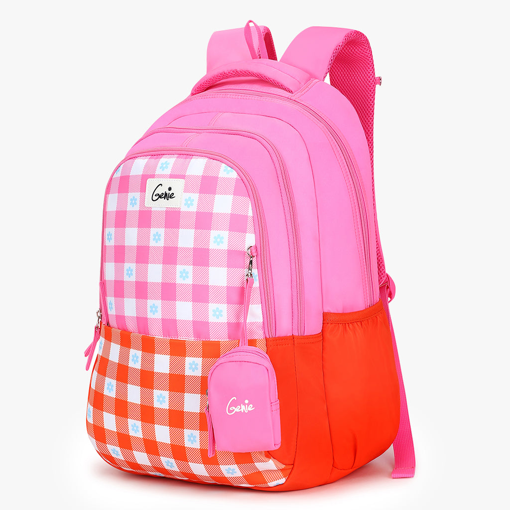 Buy Genie Grace 36L Pink Laptop Backpack Online