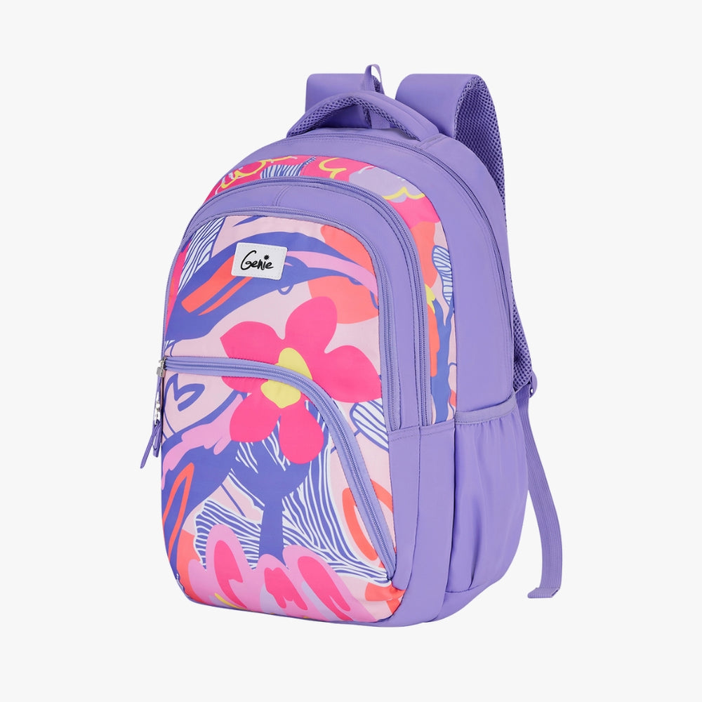 Buy Genie Paradise 36L Lavender Laptop Backpack With Raincover