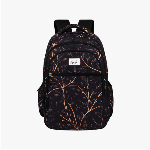 Glitter Black School Bag for girls in India - Genie
