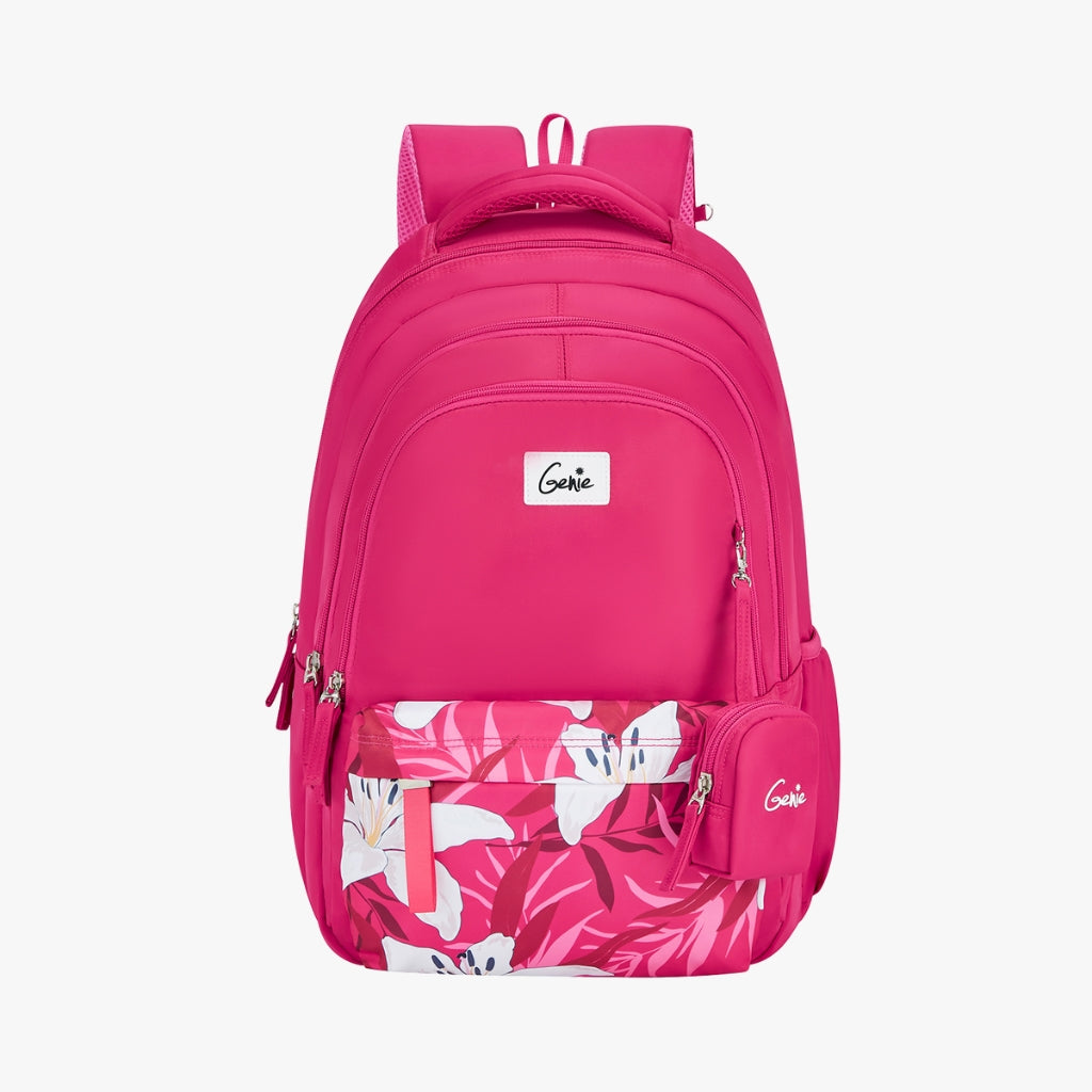 Buy Genie Rosemary 36L Pink Laptop Backpack Online
