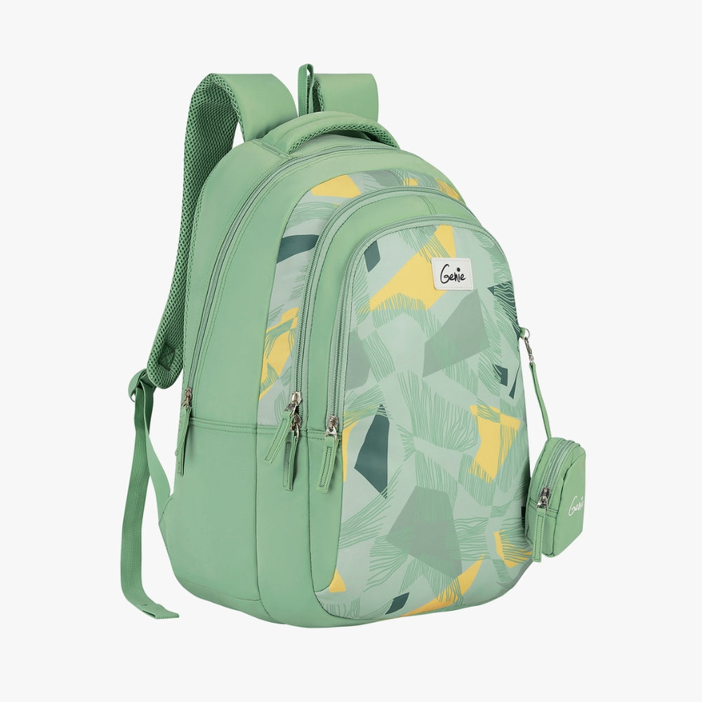 Buy Genie Sage 36L Ash Green School Backpack online