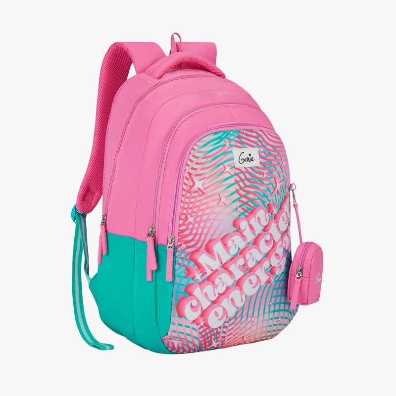 Buy Genie Diva 36L Teal School Backpack online