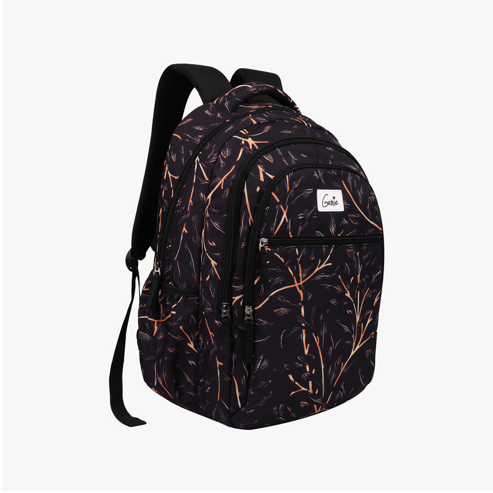 Buy Genie Glitter 36L Black School Backpack Online