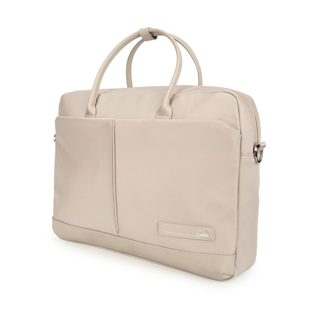 Buy Genie Maven 18L Beige Laptop Satchel Online