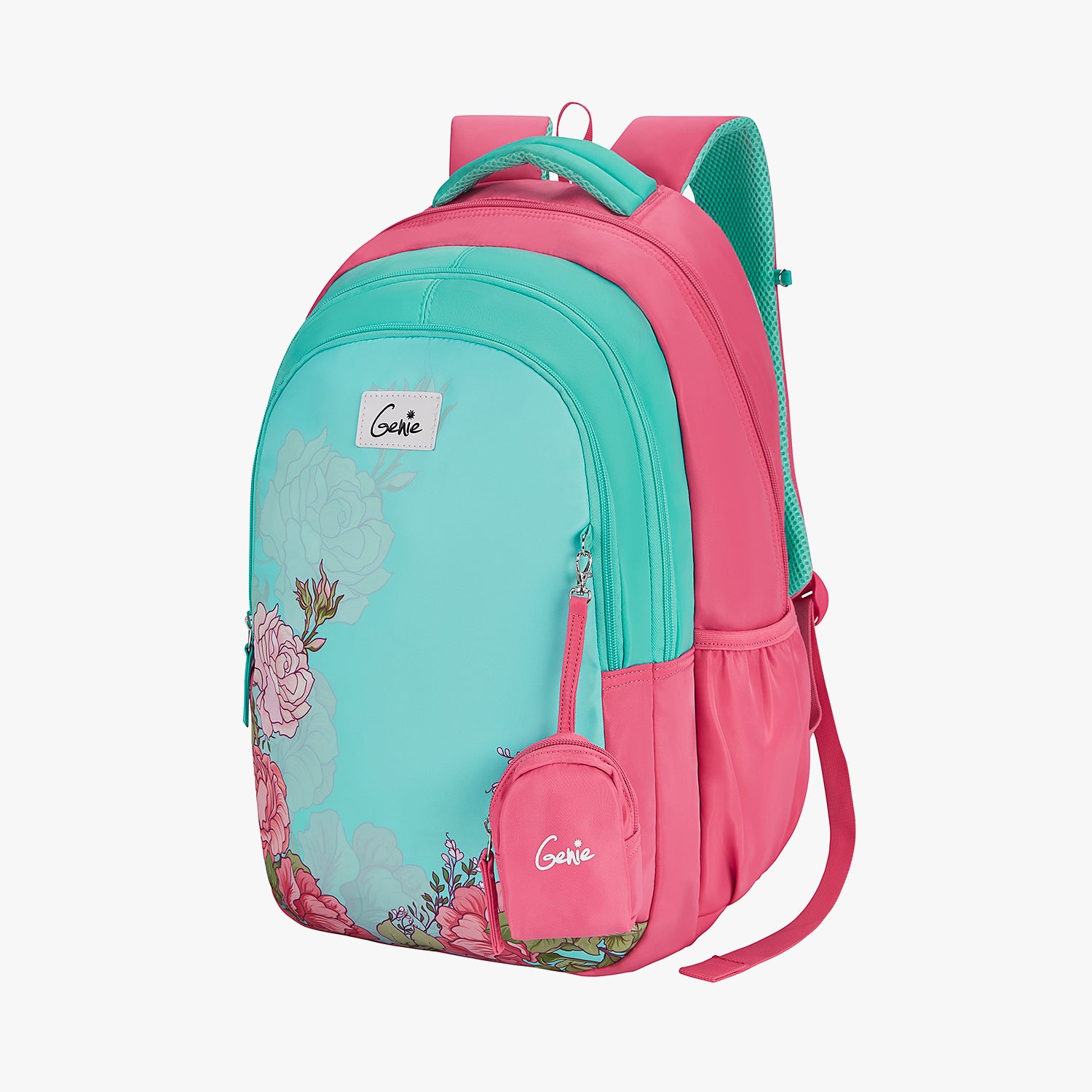 Buy Genie Juliet 36L Teal School Backpack Online