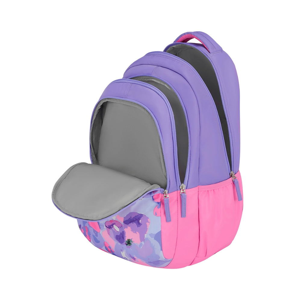 Buy Genie Waterlily 36L Lavender School Backpack online