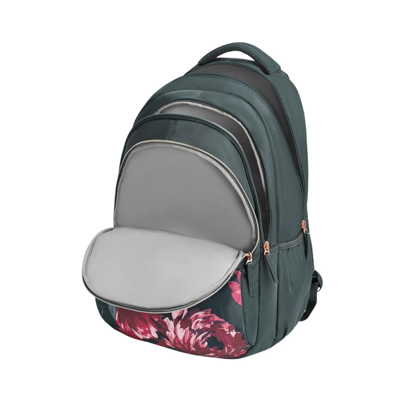 Buy Genie Penny 36L Charcoal Black School Backpack online