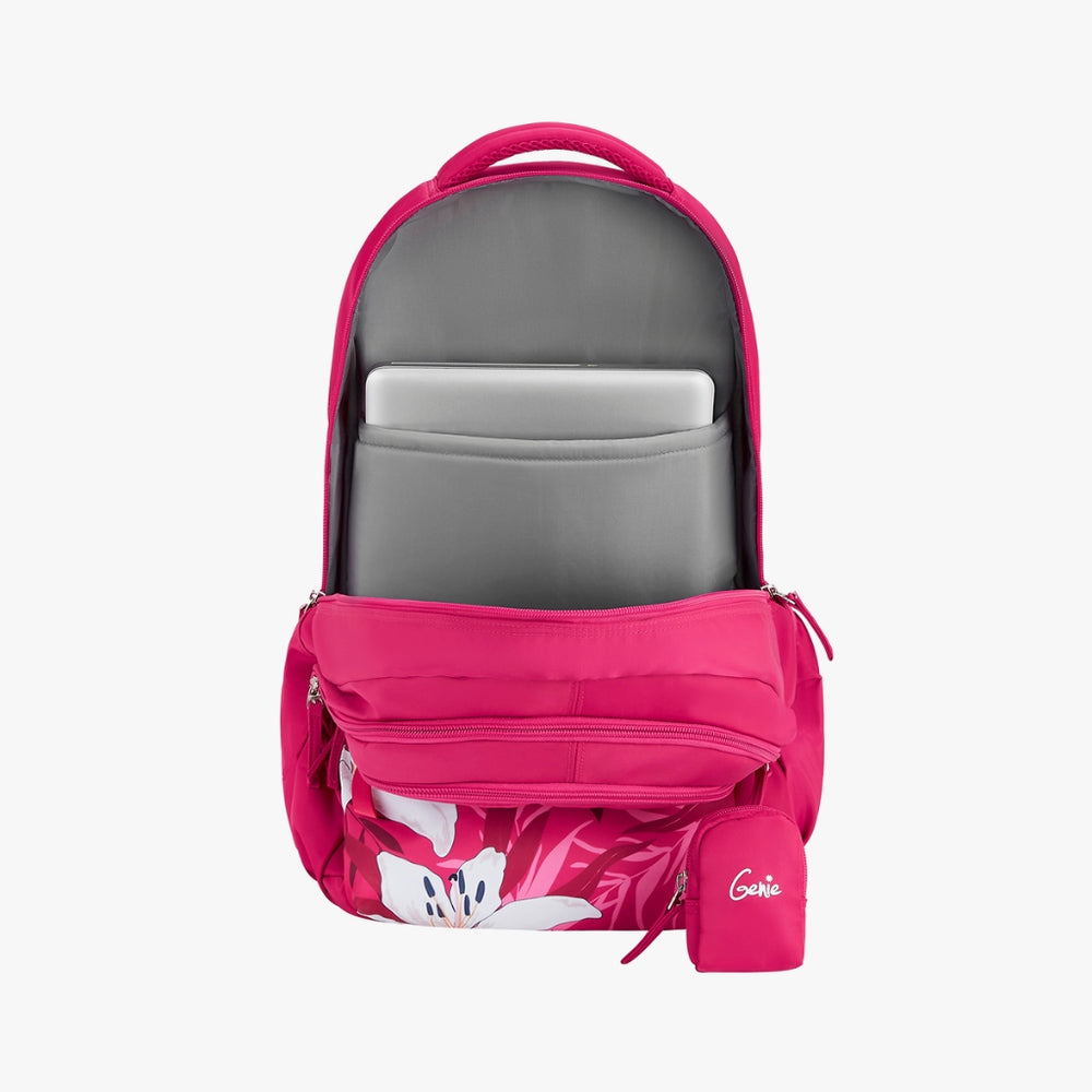 Buy Genie Rosemary 36L Pink Laptop Backpack Online