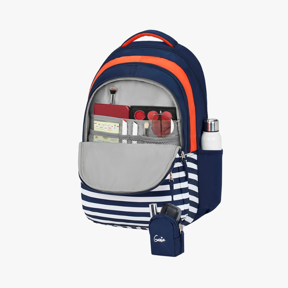 Buy Genie Nautical Plus 36L Orange Laptop Backpack Online
