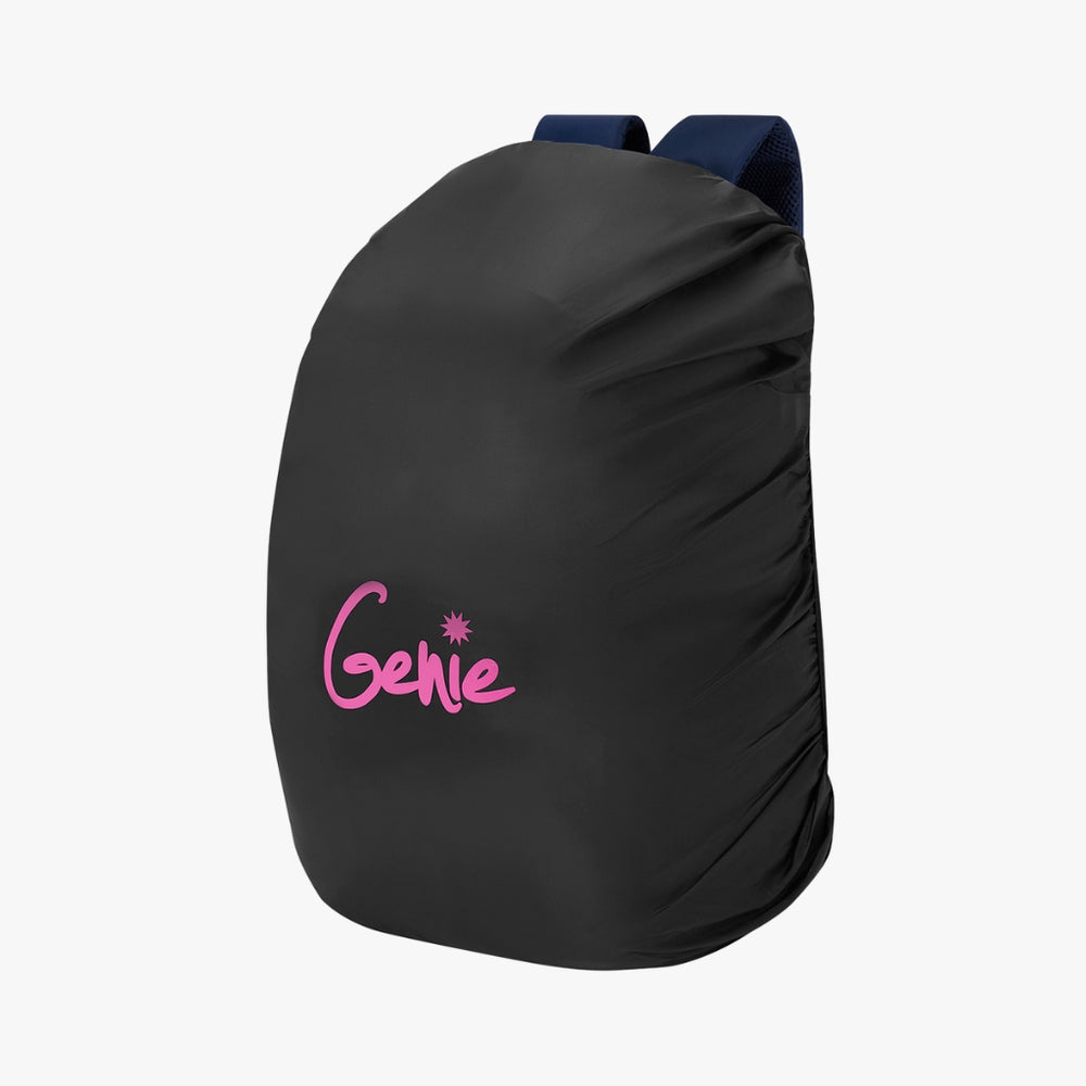 Buy Genie Phoenix 36L Navy Blue Laptop Backpack With Raincover