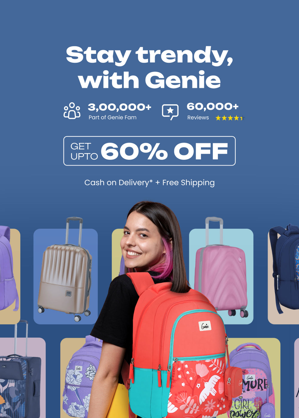 Genie Bags | Comfy, Stylish & Chic Backpacks for Women