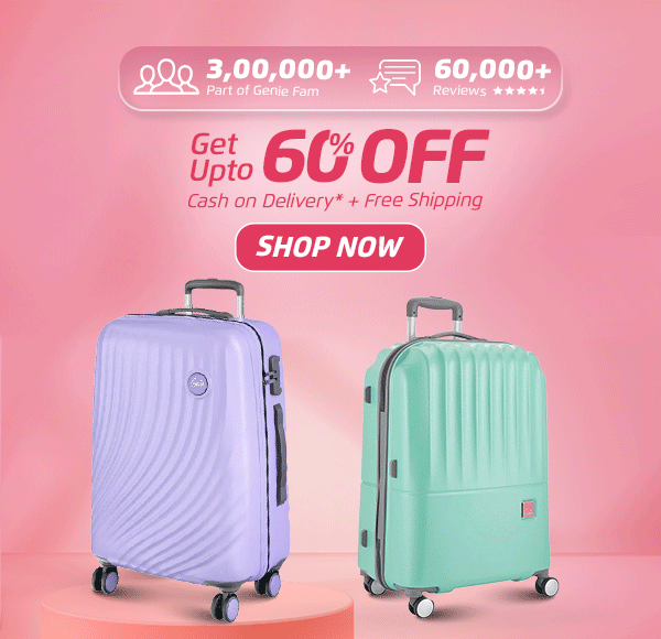 Genie Bags - Comfy, Stylish & Chic Luggage & Backpacks for Women