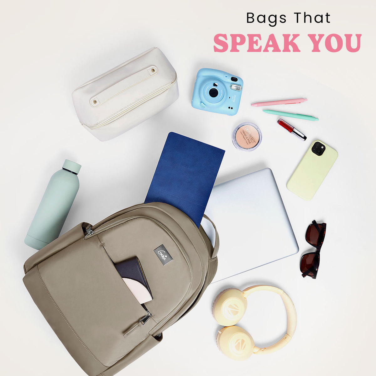 Buy Genie Tuscany 15L Walnut Laptop Backpack Online