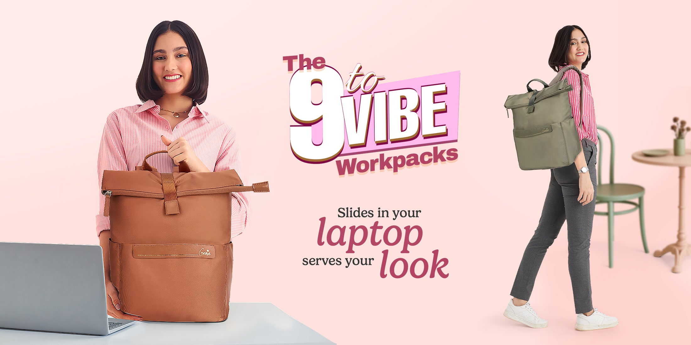 Genie Bags - Comfy, Stylish & Chic Luggage & Backpacks for Women