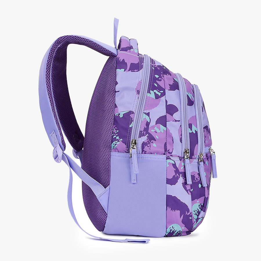 Buy Genie Bloom 27L New Purple Juniors Backpack Online