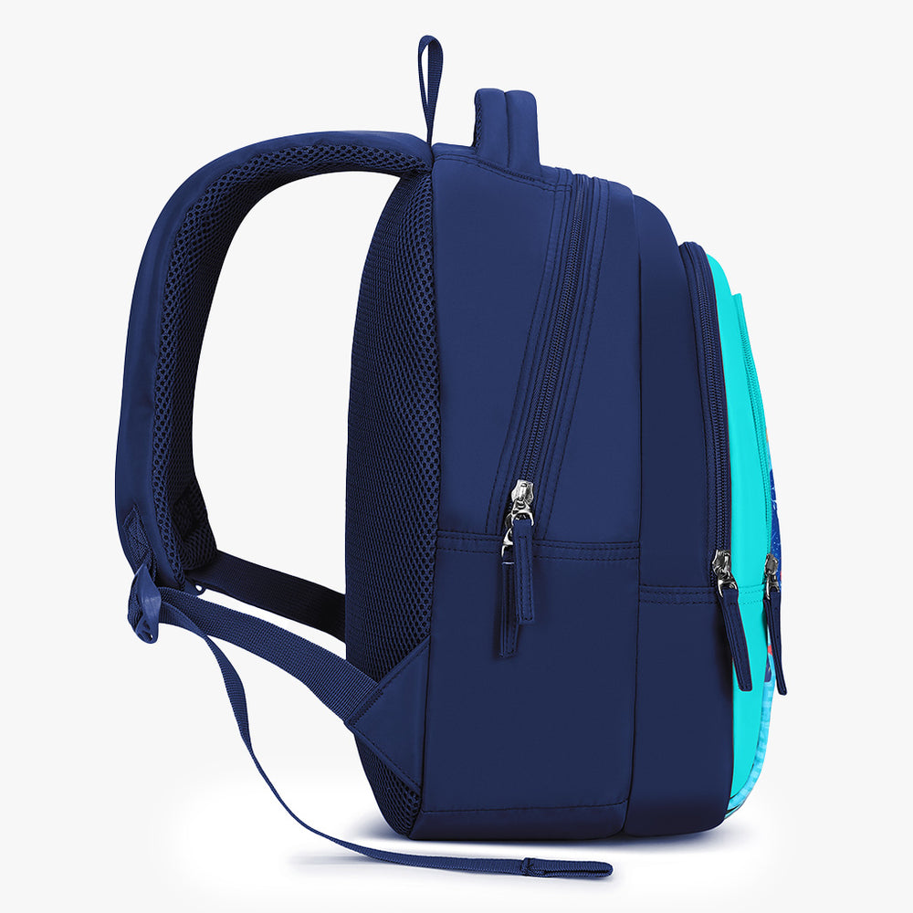 Buy Genie Kitty 20L Navy Blue Kids Backpack Online