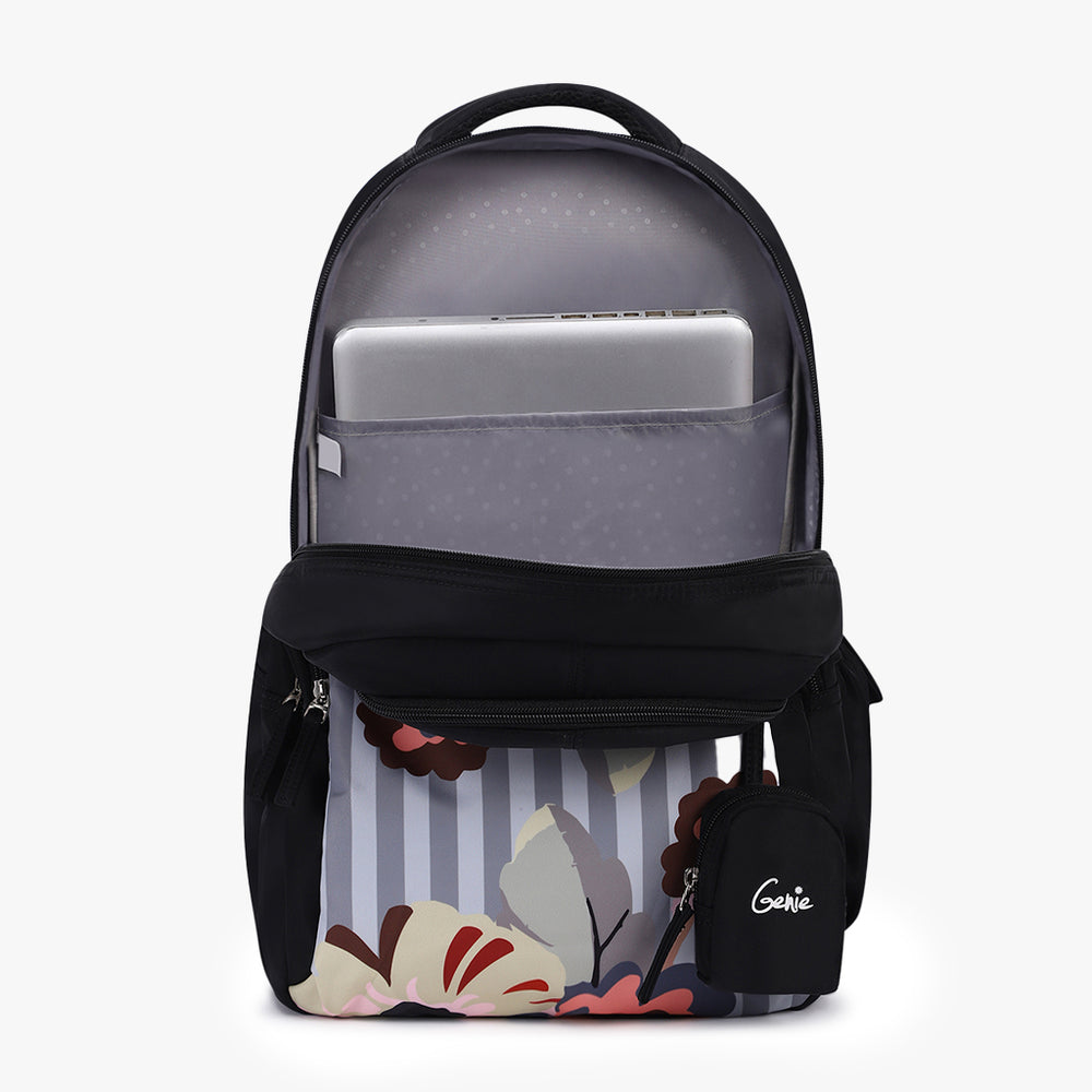 Buy Genie Lynda 36L Black School Backpack Online