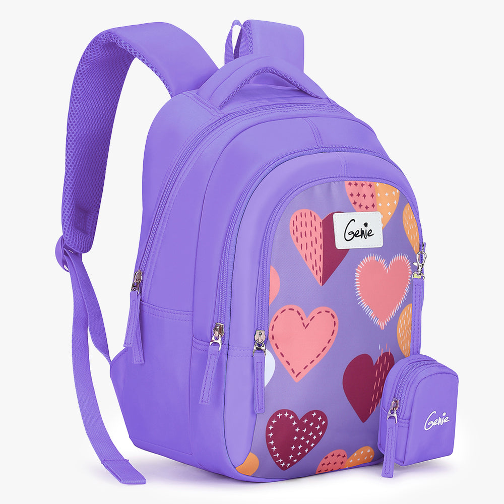 Buy Genie Maisy 20L Purple Kids Backpack Online