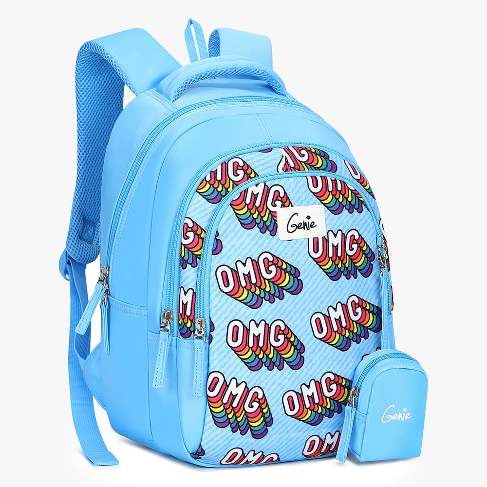 Buy Genie OMG 20L Blue Kids Backpack Online