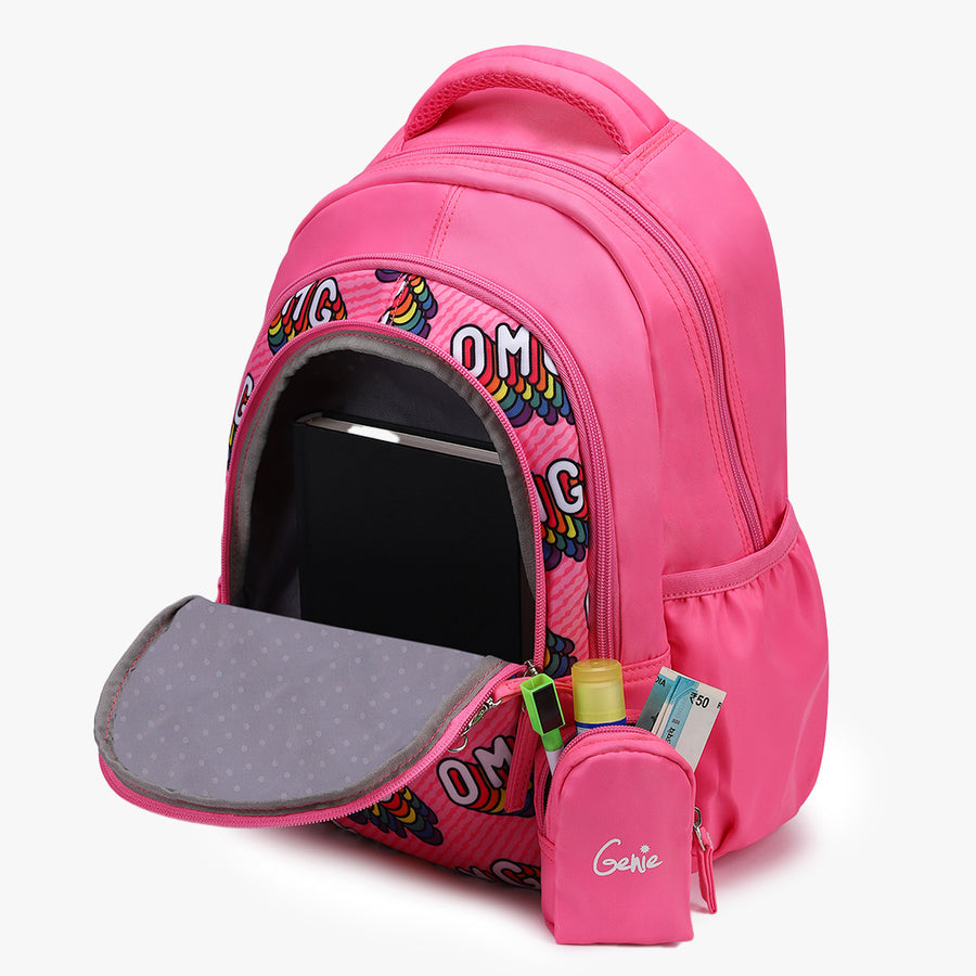 Buy Genie OMG 20L Pink Kids Backpack Online