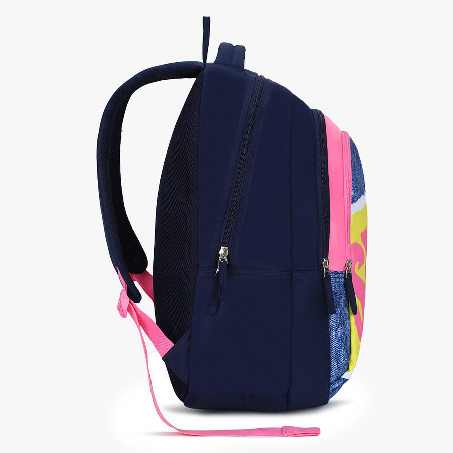 Buy Genie Slay 36L Blue School Backpack Online